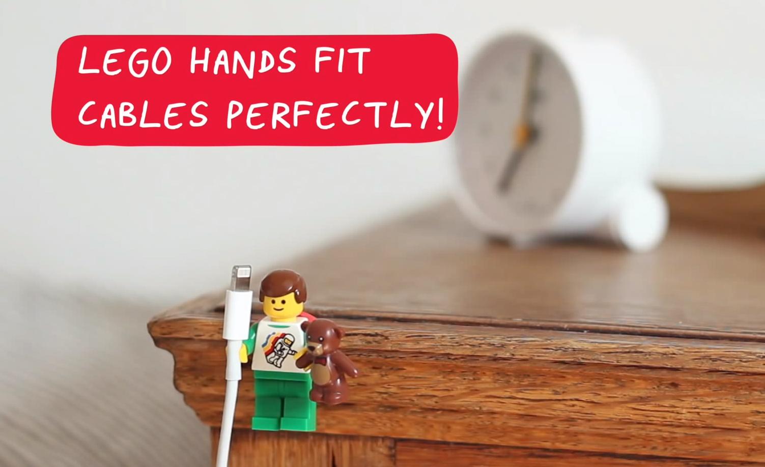 Lego Hands + Sugru = The Coolest Cable Organization Ever | Appliance Video