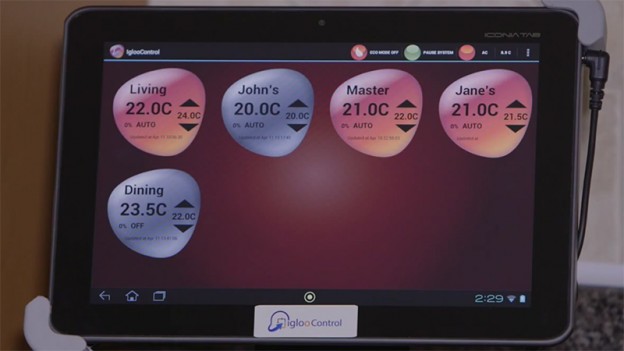 IglooControl: A Smart Way to Control Room Temperatures | Appliance Video