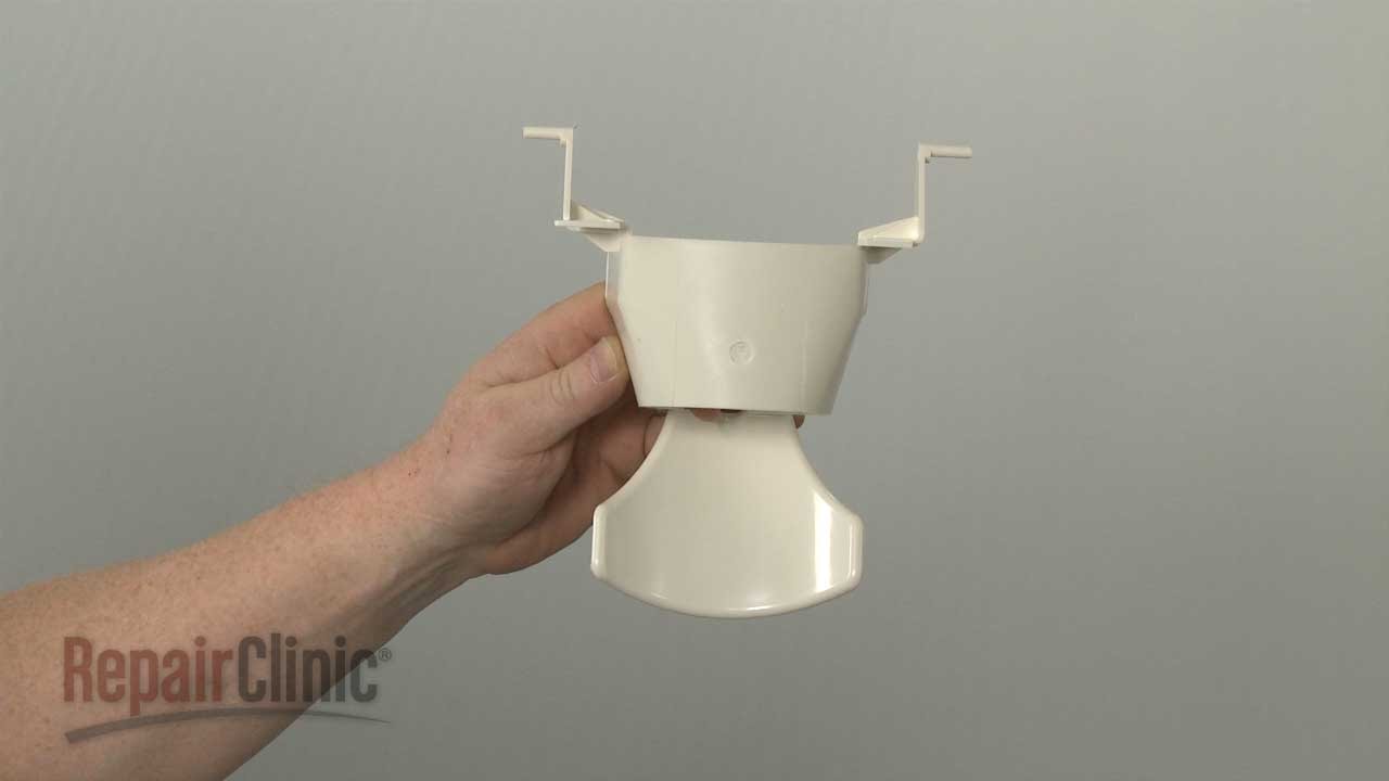 How to Replace the Ice Funnel on a GE Refrigerator | Appliance Video