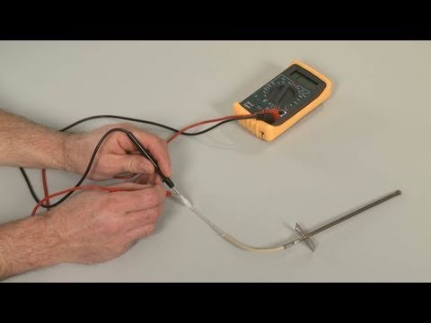 How to Test an Oven Temperature Sensor With an Ohm Meter | Appliance Video