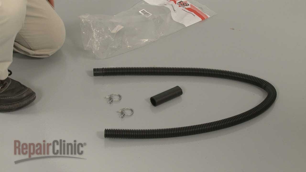 Install a Drain Hose Extension Kit For Top Load Whirlpool Washer ...