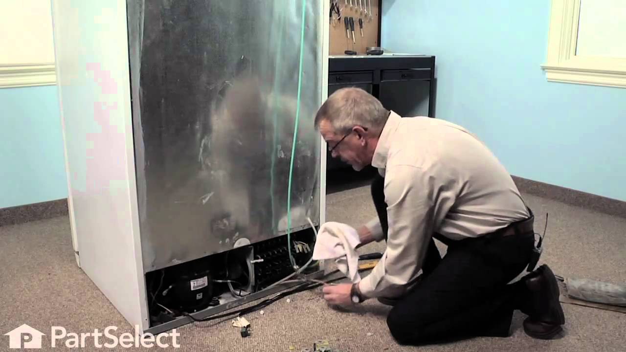 Install Frigidaire Solenoid Water Valve on a Refrigerator | Appliance Video