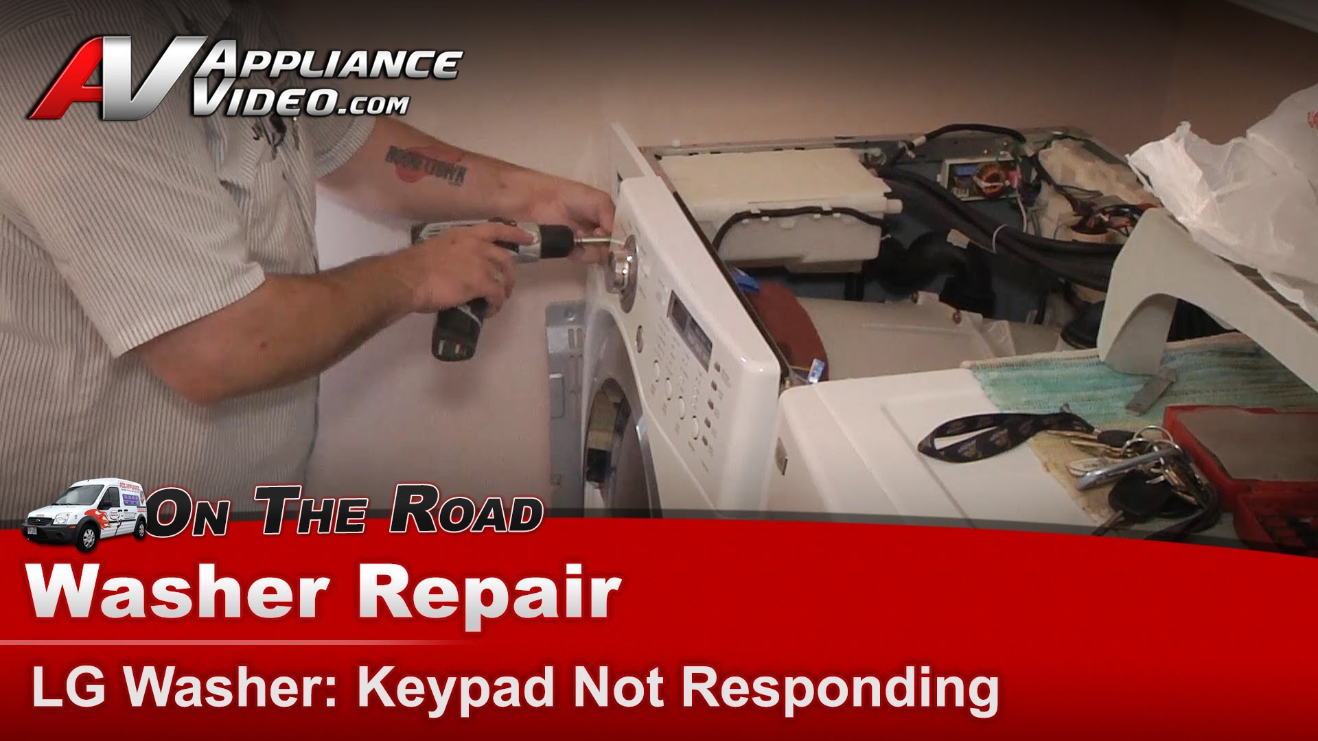 LG WM2277HW Washer Repair – Keypad not responding – not spinning or ...