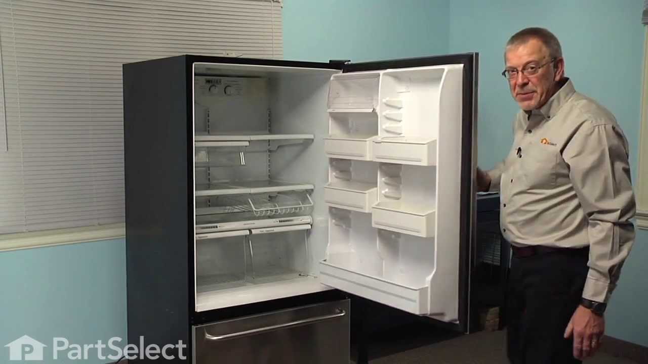 Replace a Broken End Cap on your GE Refrigerator | Appliance Video