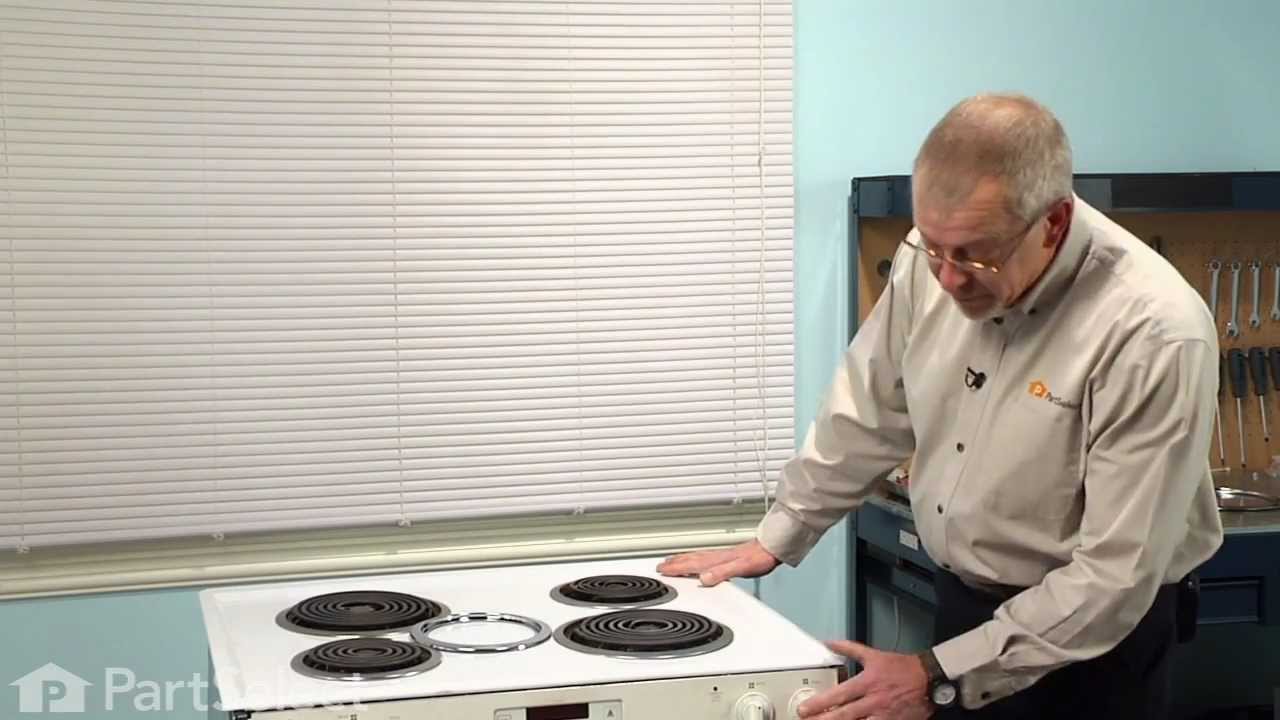 Replacing 6″ Burner Trim Ring on a GE Stove | Appliance Video