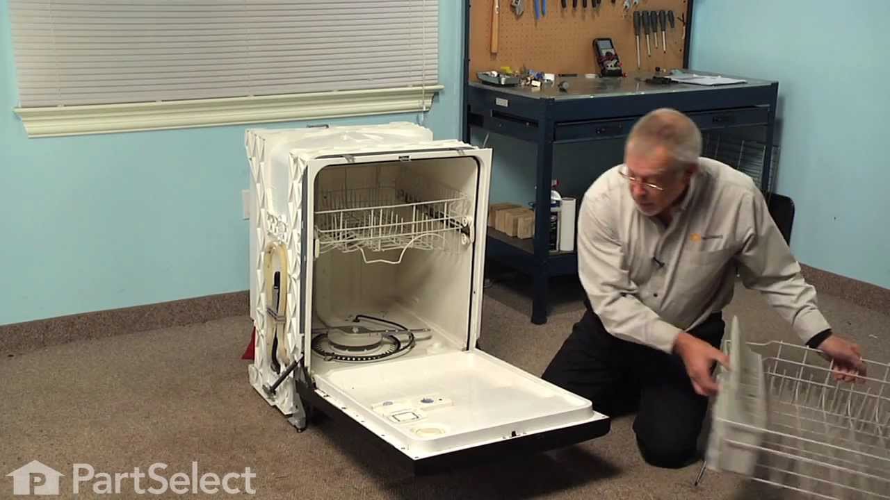 Replacing Lower Spray Arm Bushing on a Whirlpool Dishwasher | Appliance ...