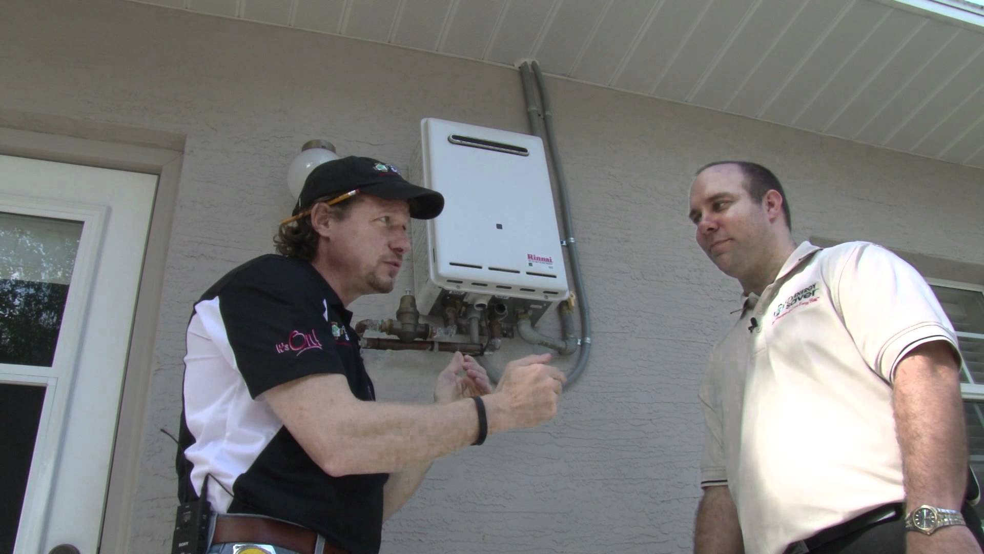 The difference in a low efficiency hot water tank and a tank less high ...