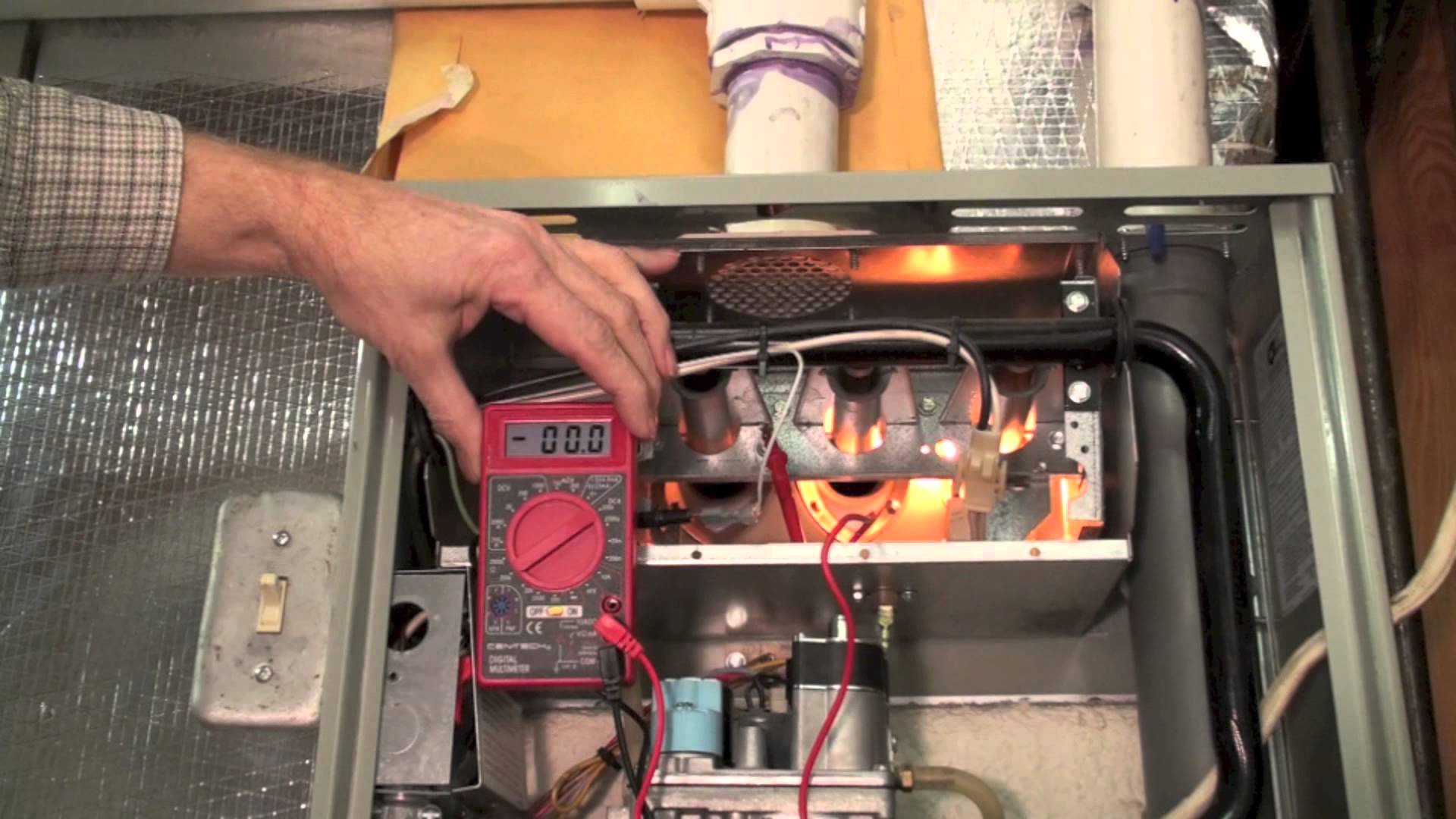 Checking the Flame Rod with a Cheap Meter | Appliance Video