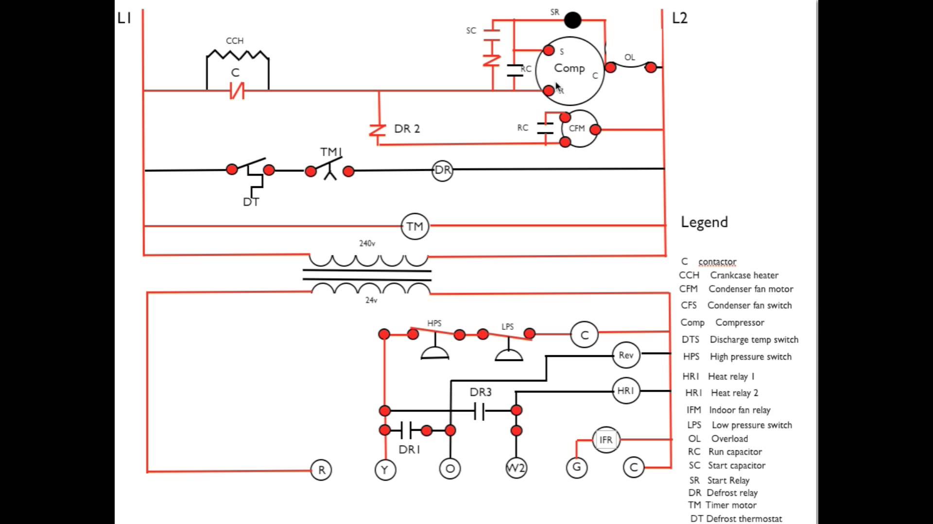 First Stage Heat Schematic Explained | Appliance Video