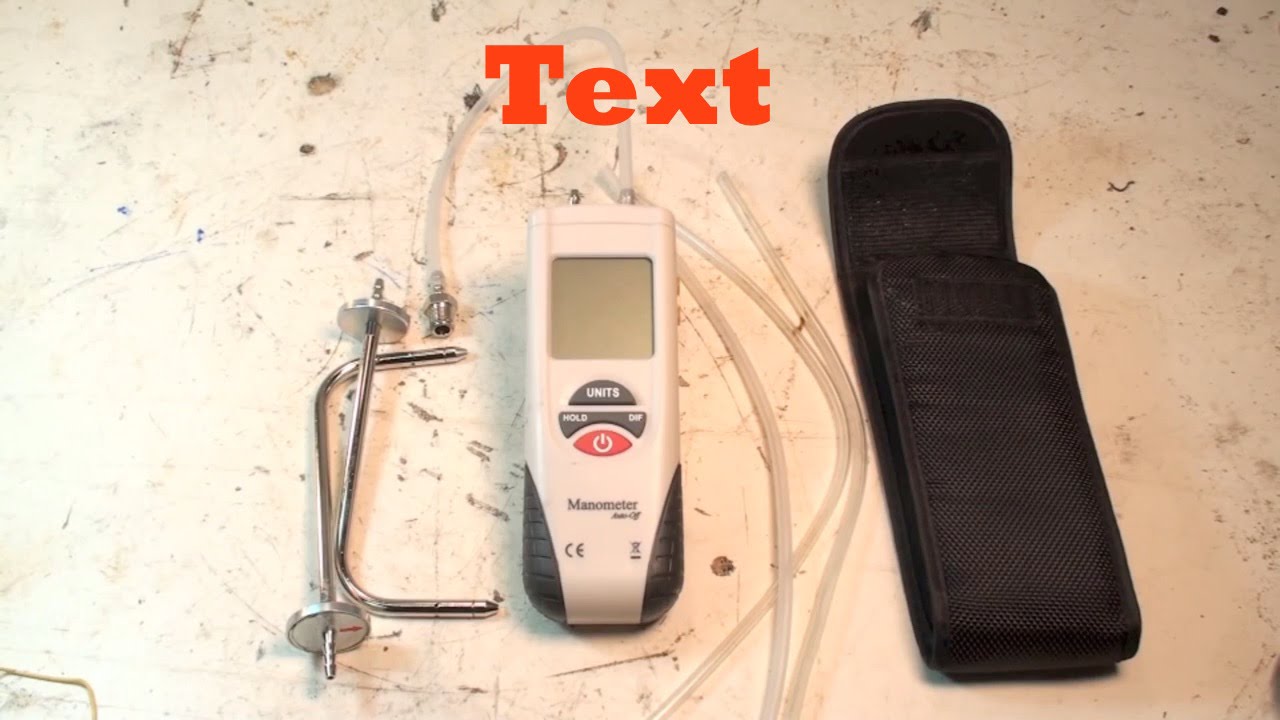 Overview of Electronic Manometer | Appliance Video