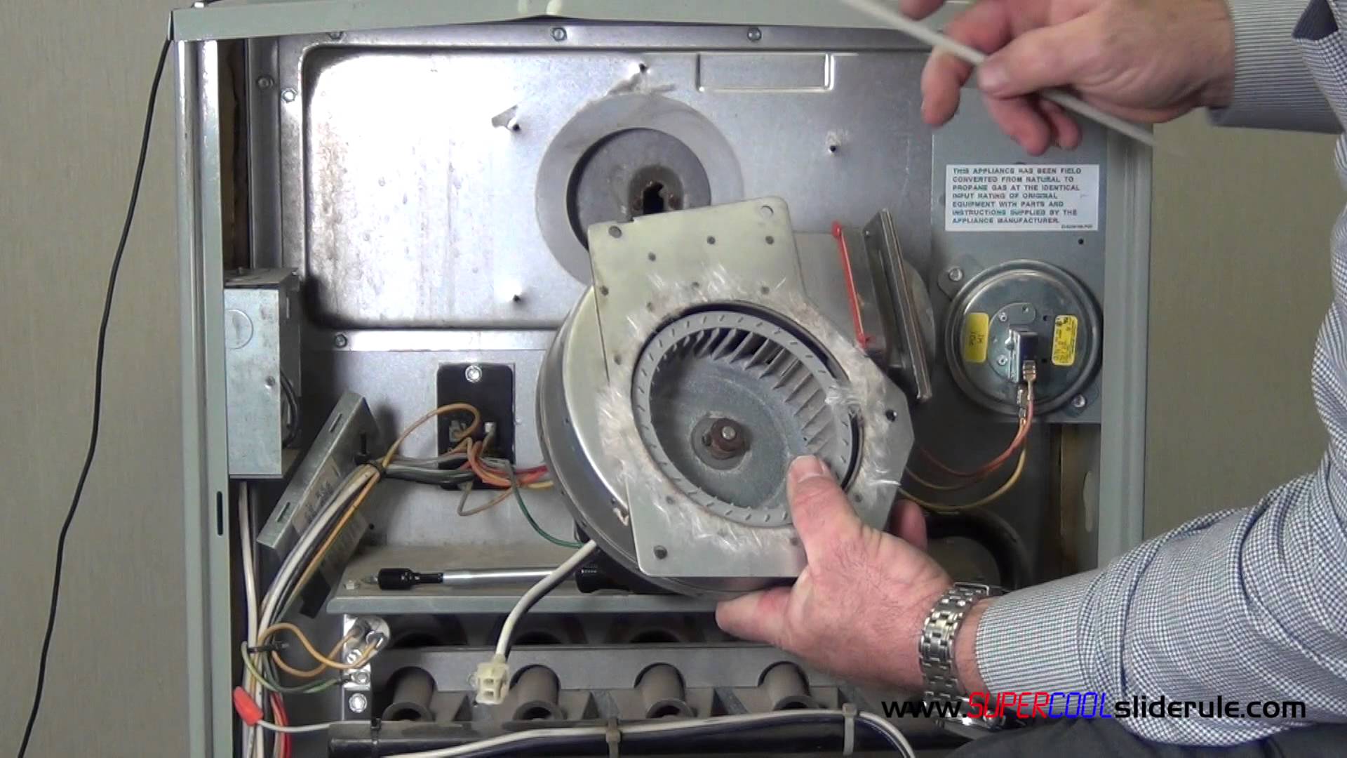 Proper Replacement of Combustion Air Motor | Appliance Video