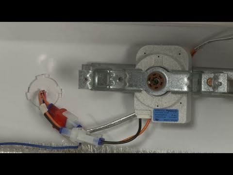 Replacing the Evaporator Fan Motor on a GE Refrigerator | Appliance Video